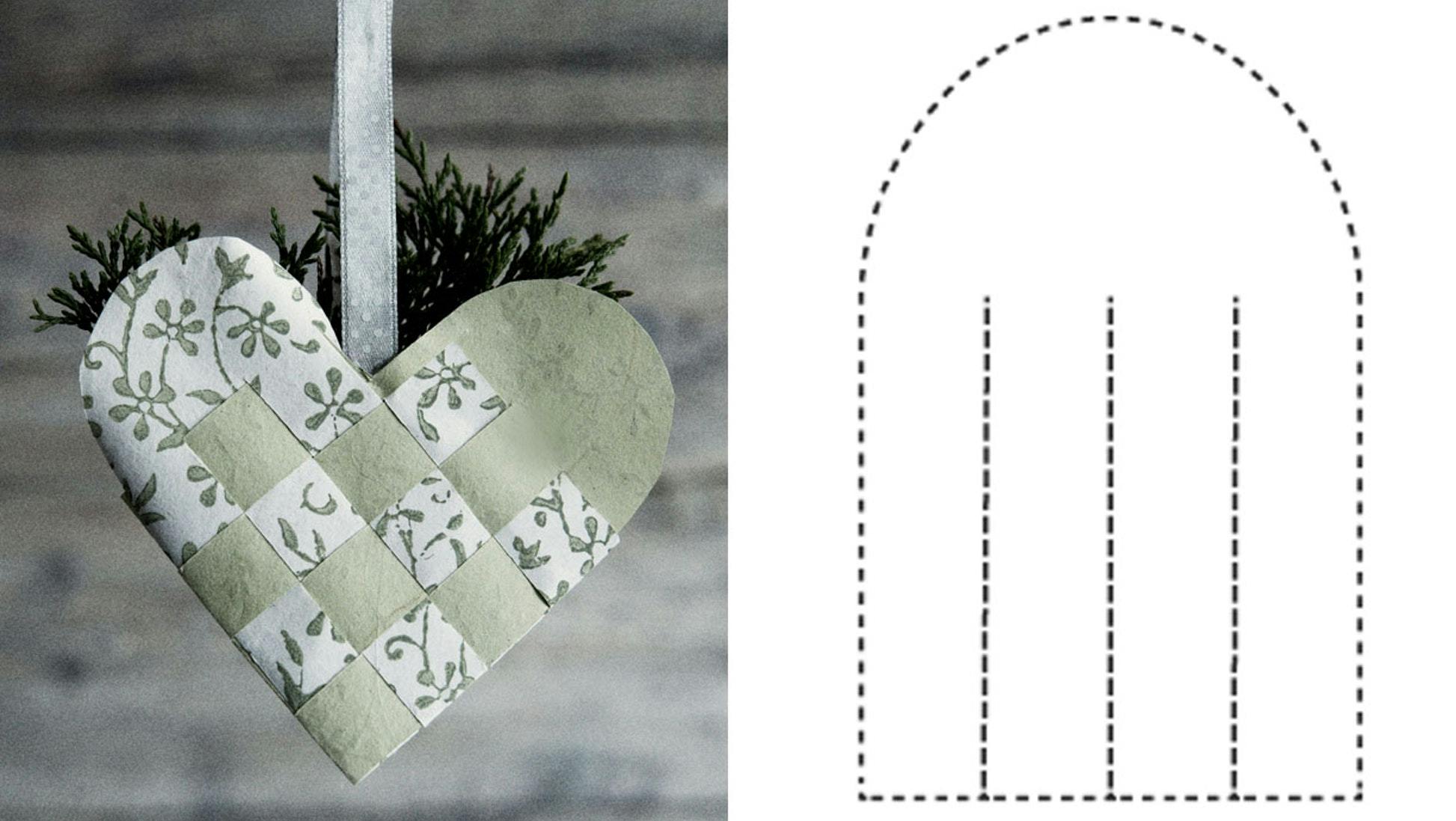 Julehjerte-guide | Sådan fletter du dine egne julehjerter | femina