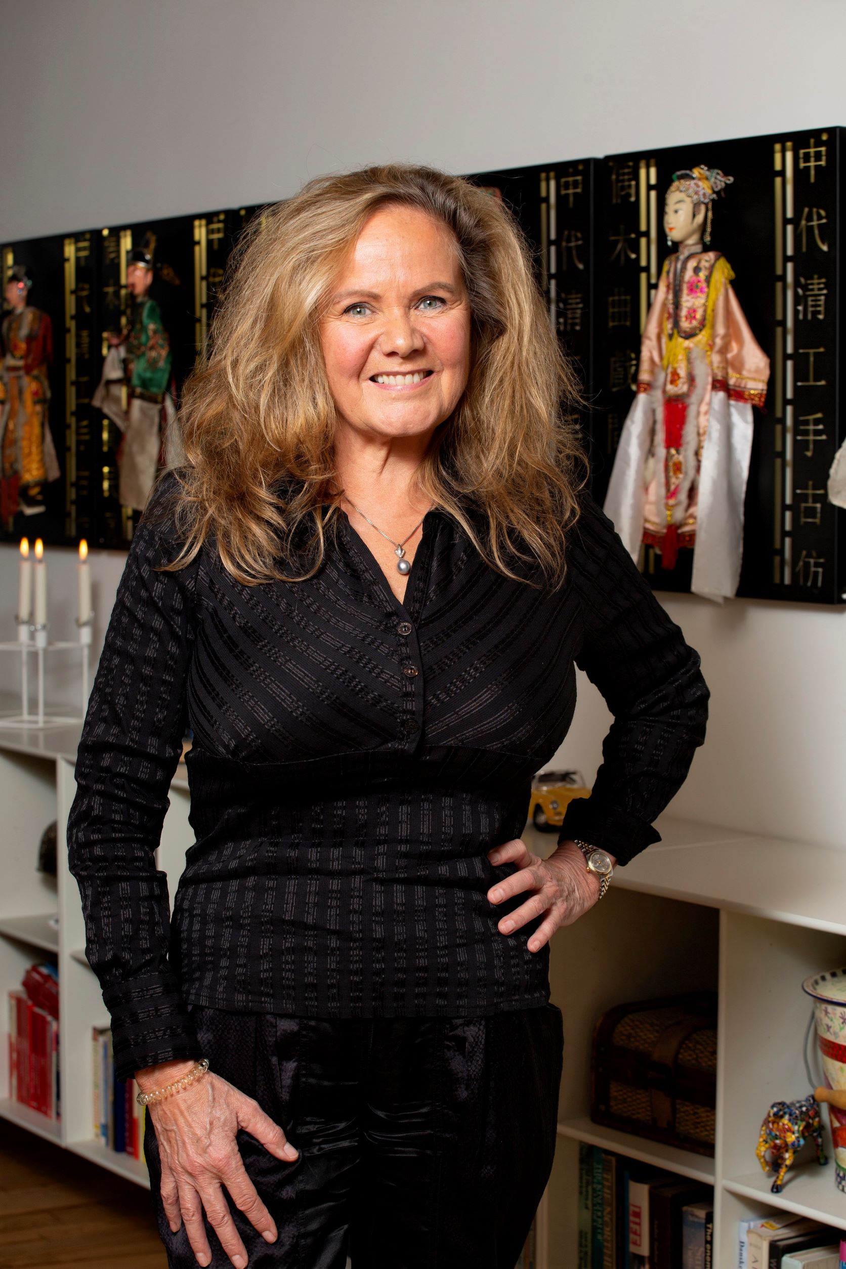 Hun boede i store villaer med tjenestefolk. Så skiftede hun karriere ...