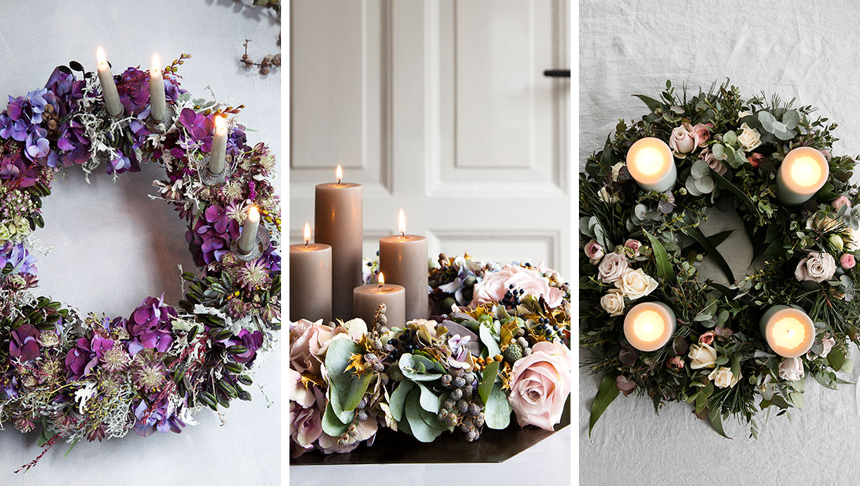 Adventskrans - Inspiration og idéer | femina.dk