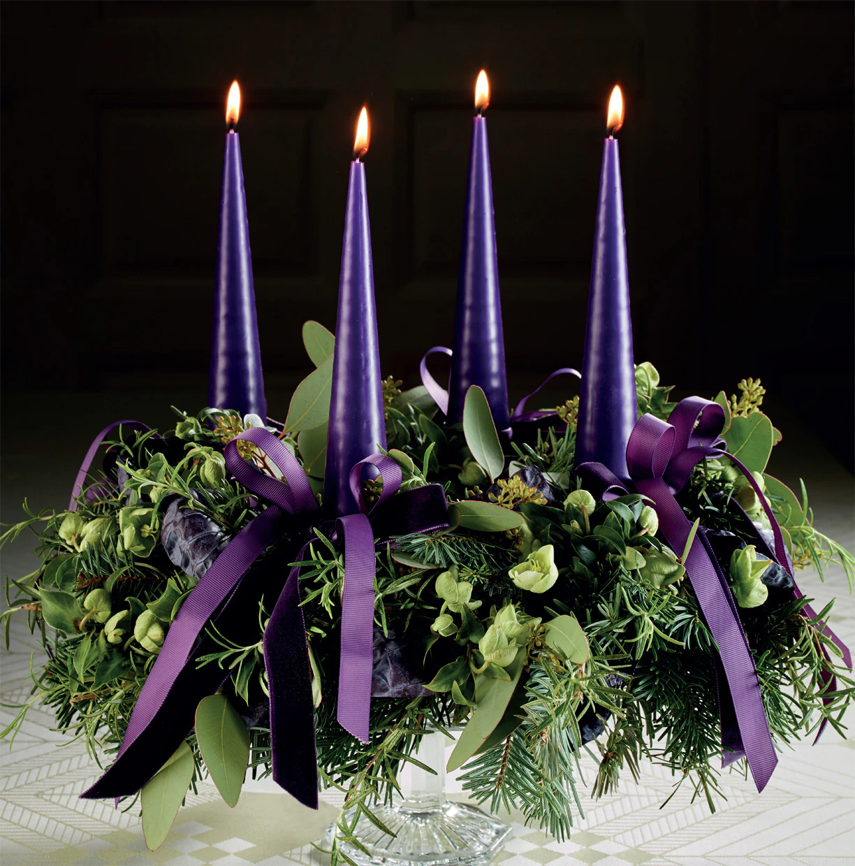 SØNDAGs adventskrans - lige til forsiden