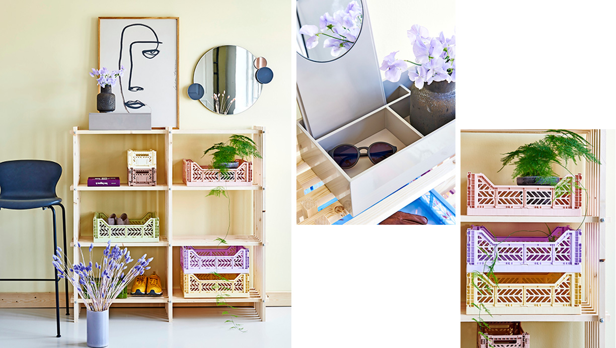 DIY: Lav en smart reol til entréen | Femina